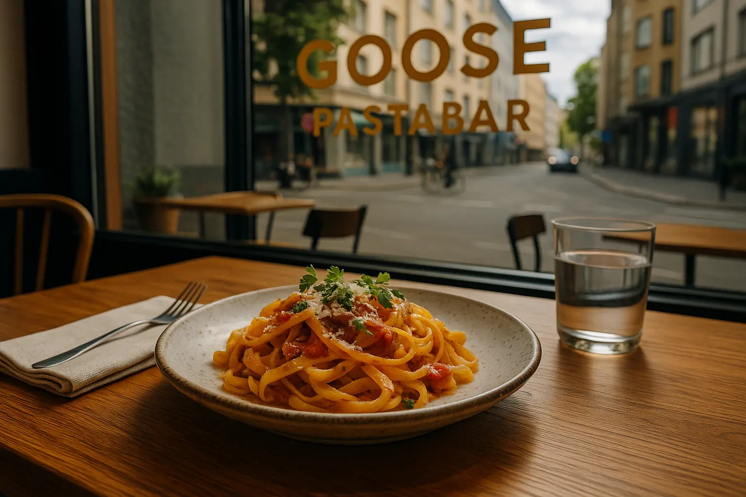 Goose Pastabar – Tuorepastan taivas Helsingin sydämessä